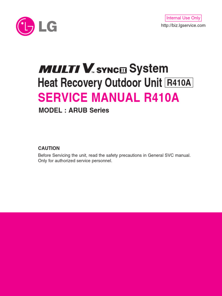 ARUB Series - Service Manual | PDF