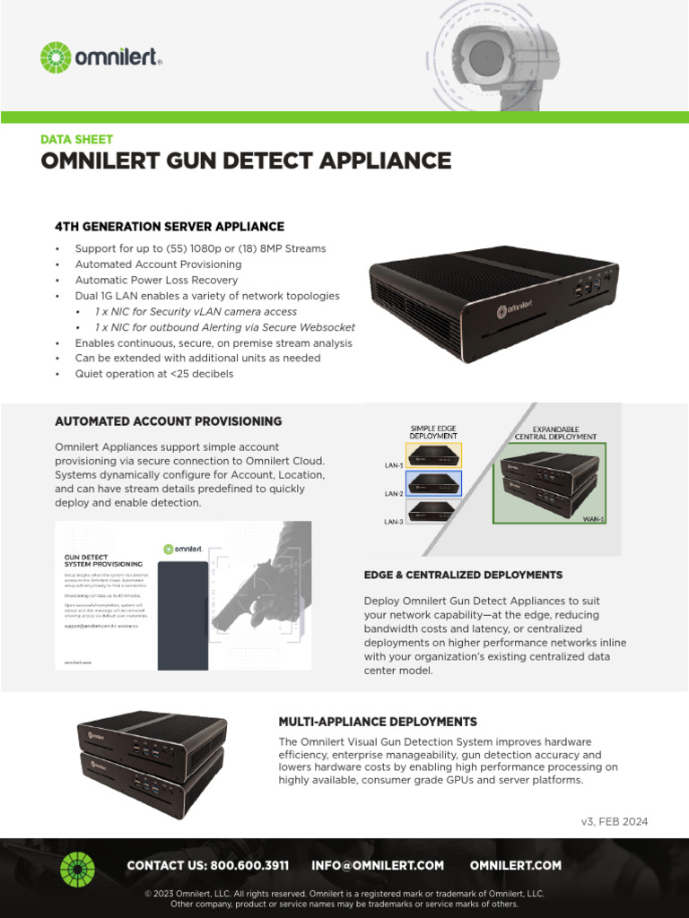 Omnilert Appliance | PDF