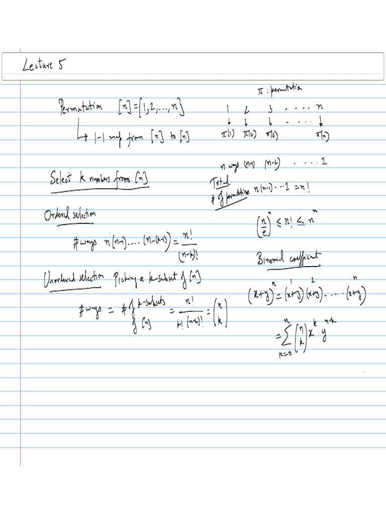Lecture 5 | PDF