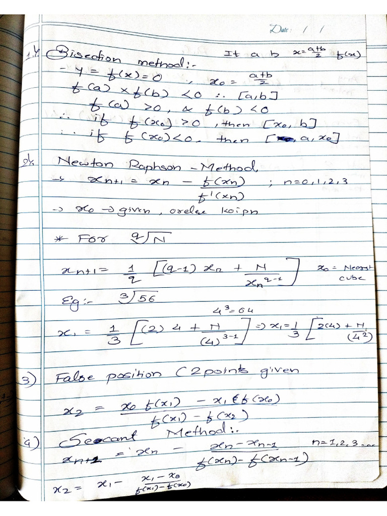 Numerical Analysis Pdf