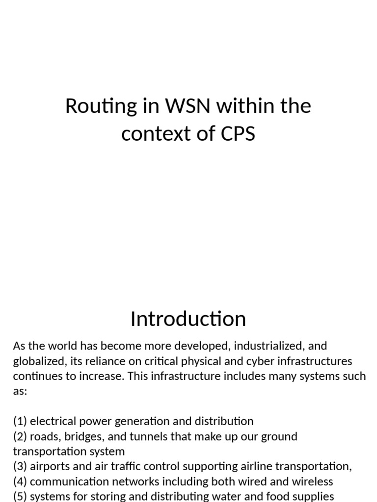 Routing in WSN | PDF