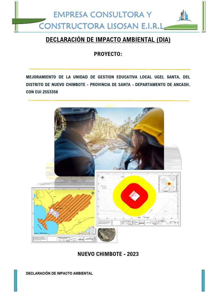 Declaracion de Impacto Ambiental | PDF