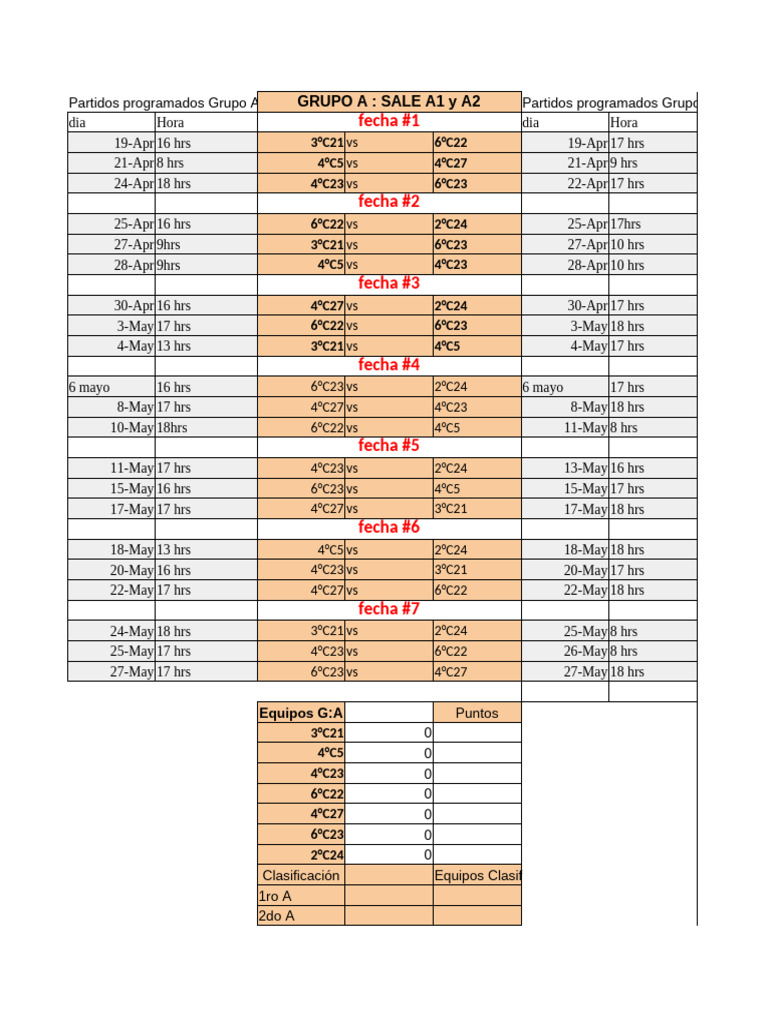 Fixture CopaT40a | PDF