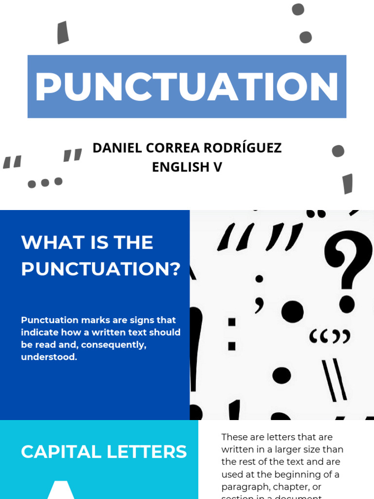 PUNCTUATION | PDF
