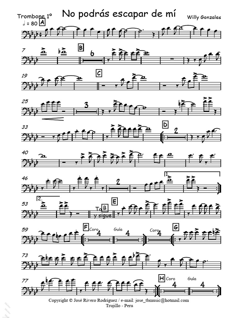 .Archno Podrã¡s Escapar de Mã - Trombã N 1 | PDF