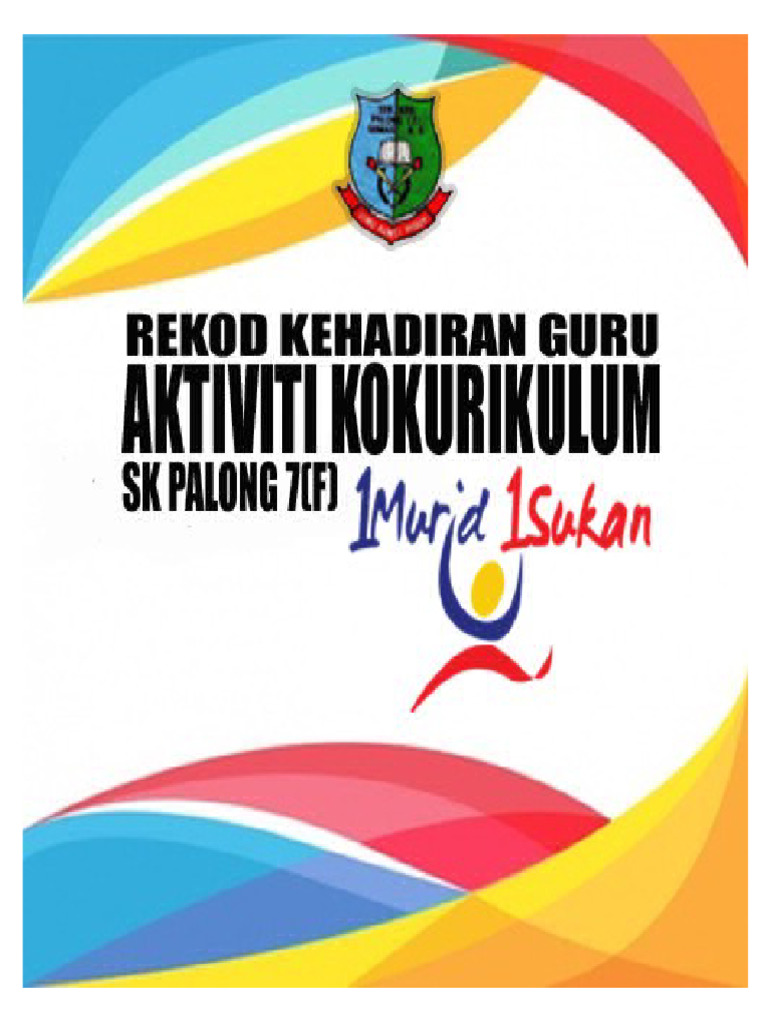 KULIT REKOD KEHADIRAN GURU KOKO | PDF