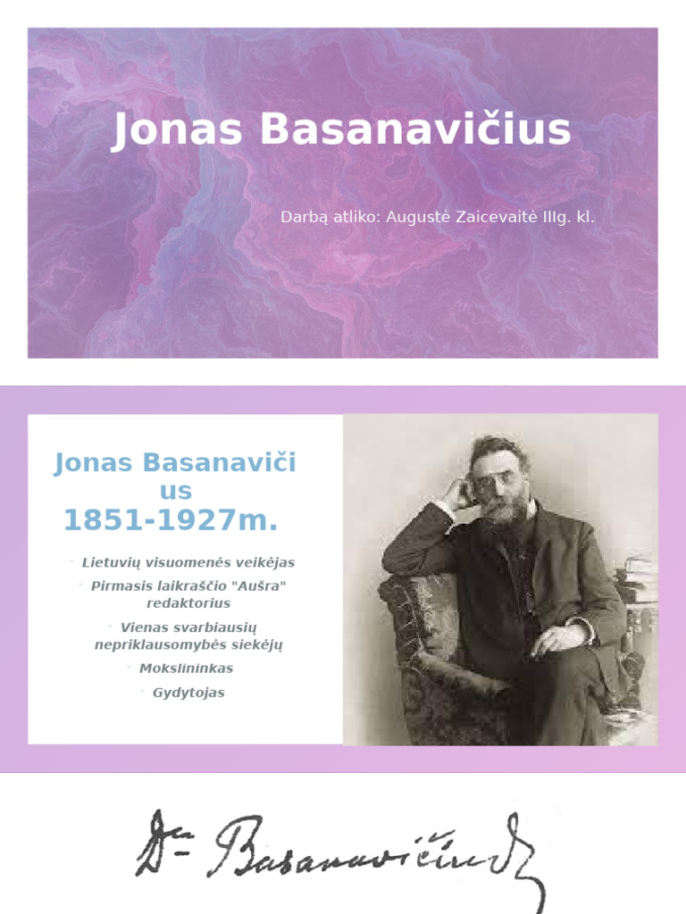 Jonas Basanavicius | PDF