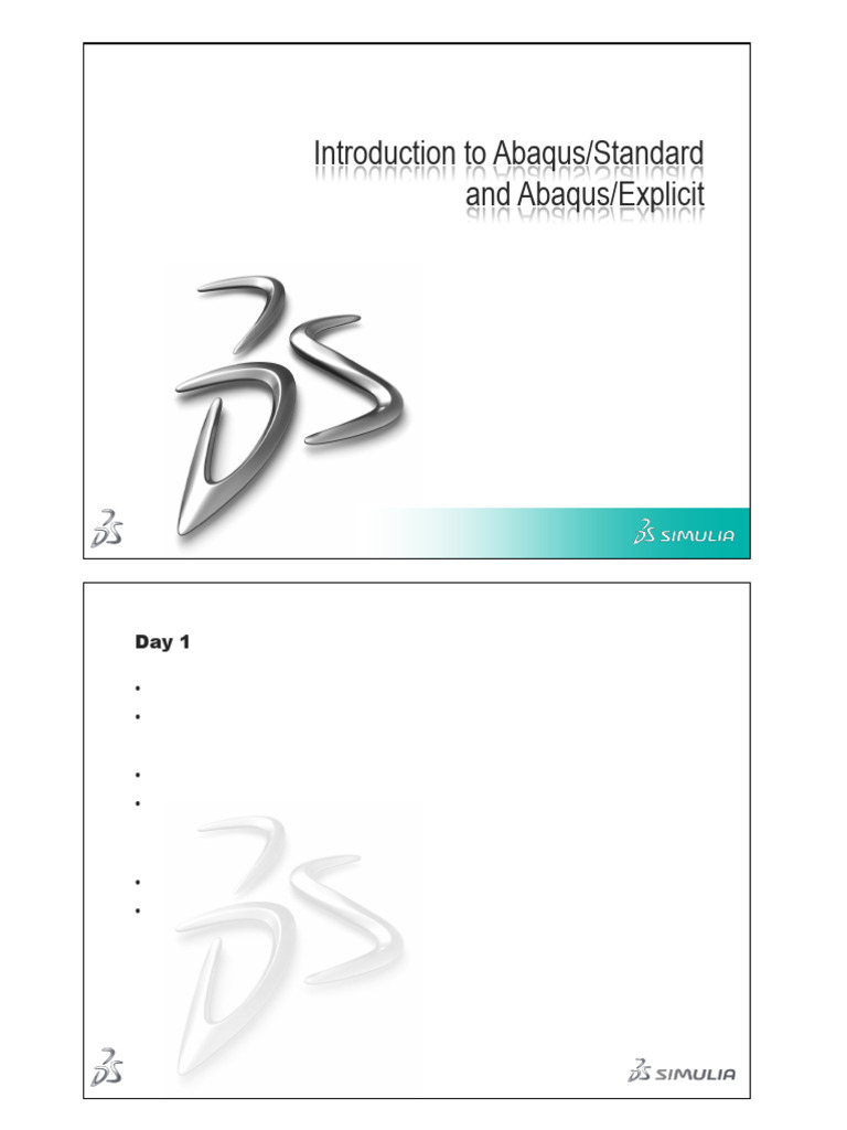 Abaqus Analysis Intro-Book | PDF
