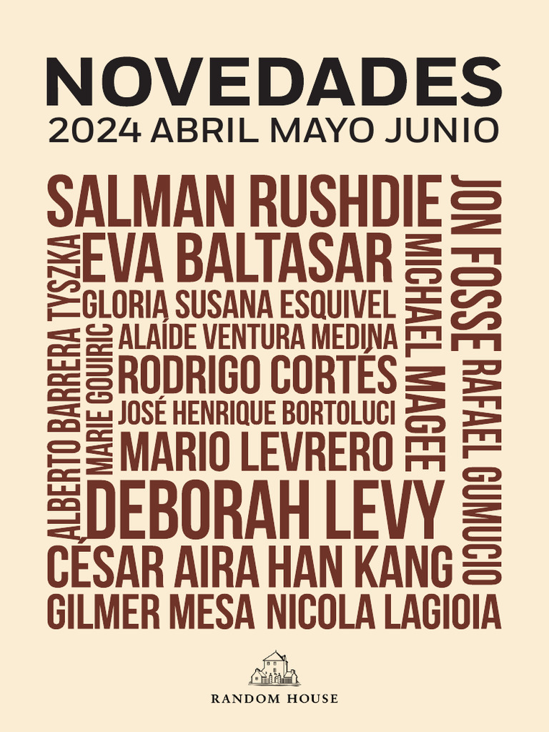 Random House - Abril - Junio - Julio - 2024 | PDF