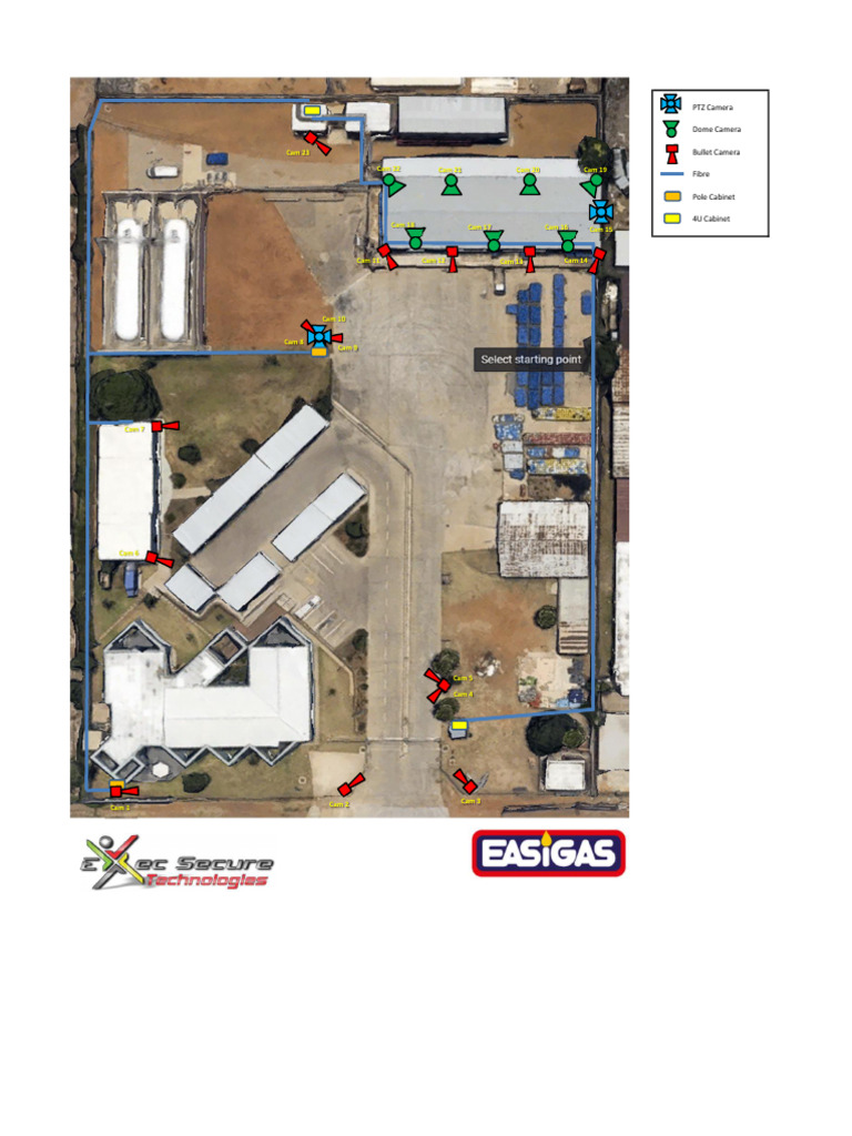 Easigas CCTV Layout | PDF