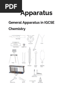 Laboratory Apparatus With Answers Cie Igcse Chemistry | PDF | Chemistry ...