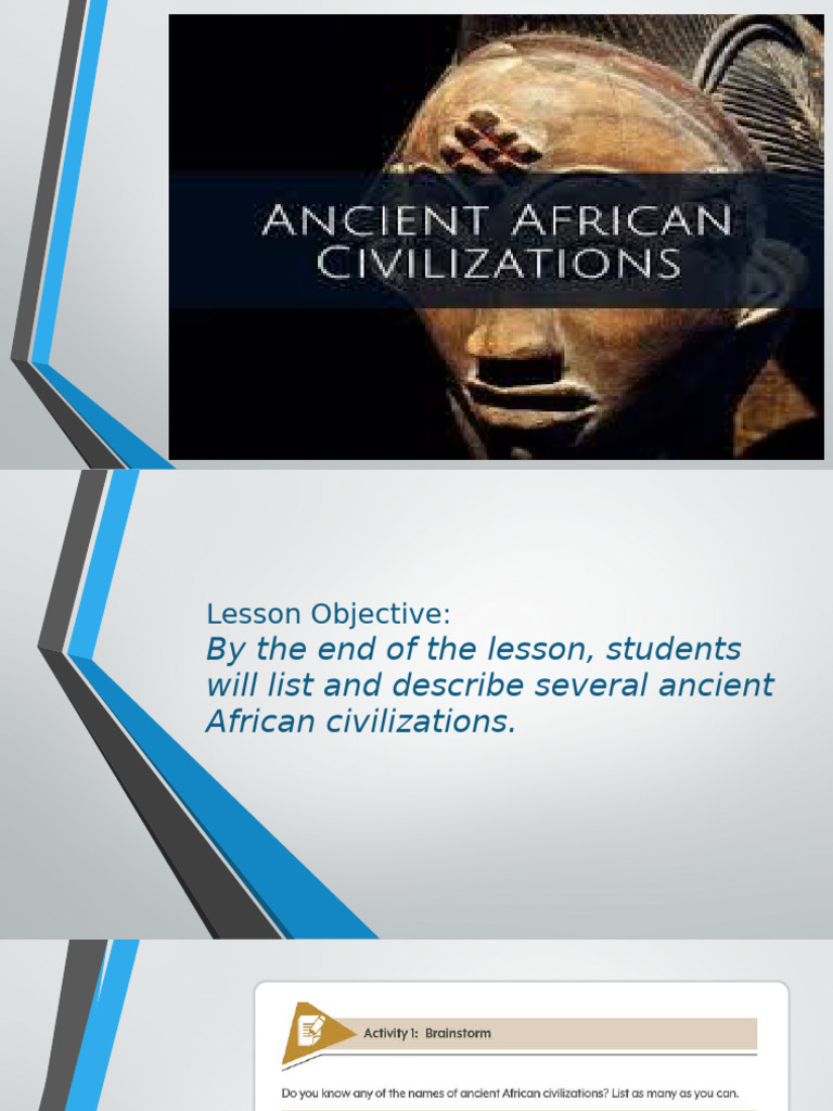 Ancient African Civilizations Ppt 2 | PDF
