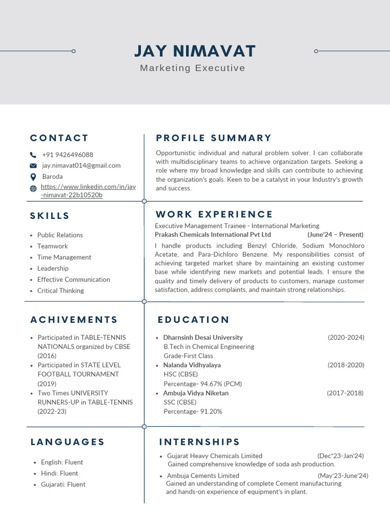 Resume-Jay | PDF