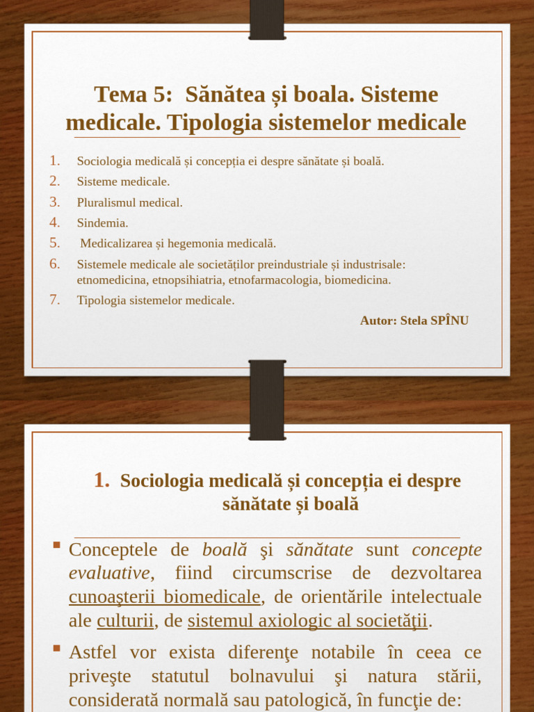 Tema 5. Sisteme Medicale | PDF