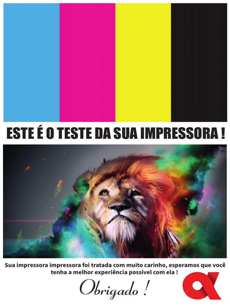 Teste de Impressão Colorida | PDF