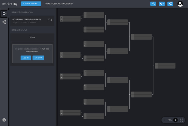 Pokemon Championship Bracket HQ | PDF