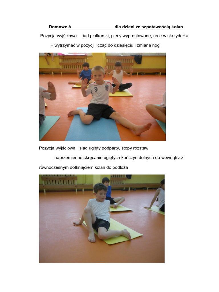 Cwiczenia Korekcyjne | PDF