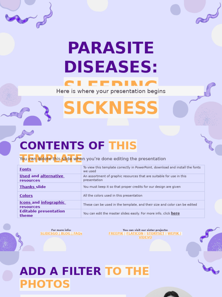 Parasite Diseases - Sleeping Sickness by Slidesgo | PDF