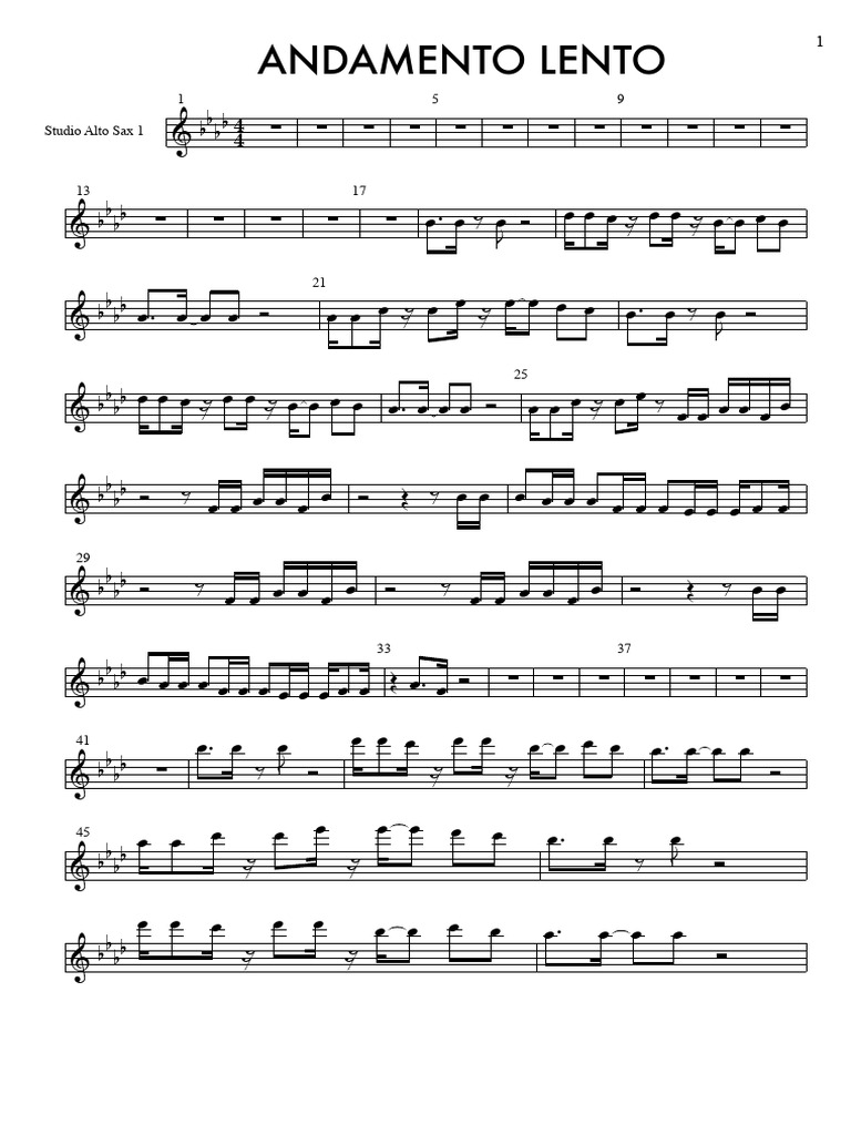 Andamento Lento | PDF