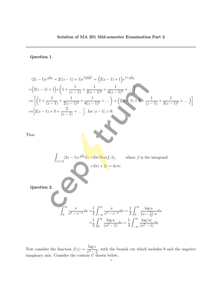 Midsem Part 2 Solution | PDF