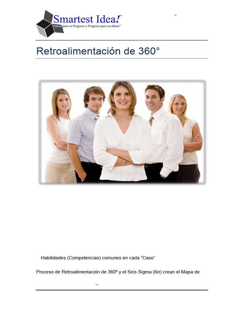 Retroalimentacion de 360 Grados | PDF
