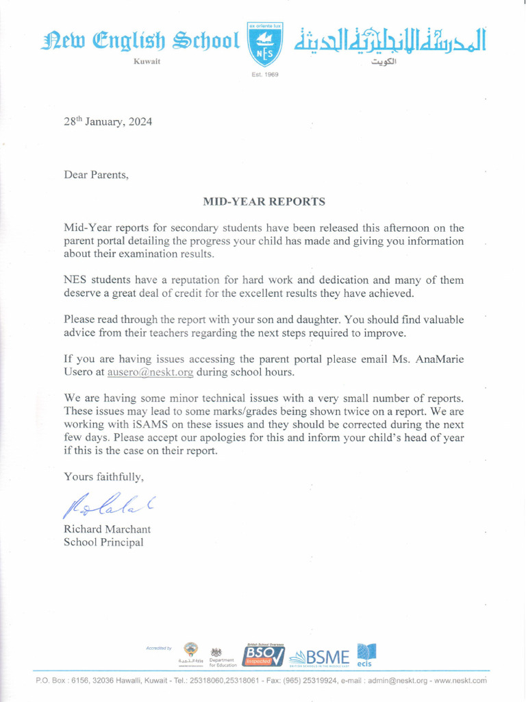 Mid Year Reports | PDF