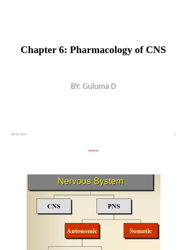 Pharnacology PPT (CH6-9) | PDF | Neurotransmitter | Opioid