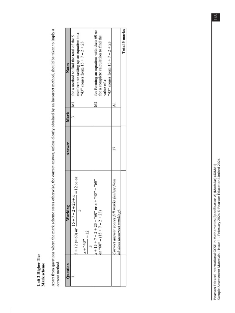 4157 - Unit 2 Higher MS | PDF