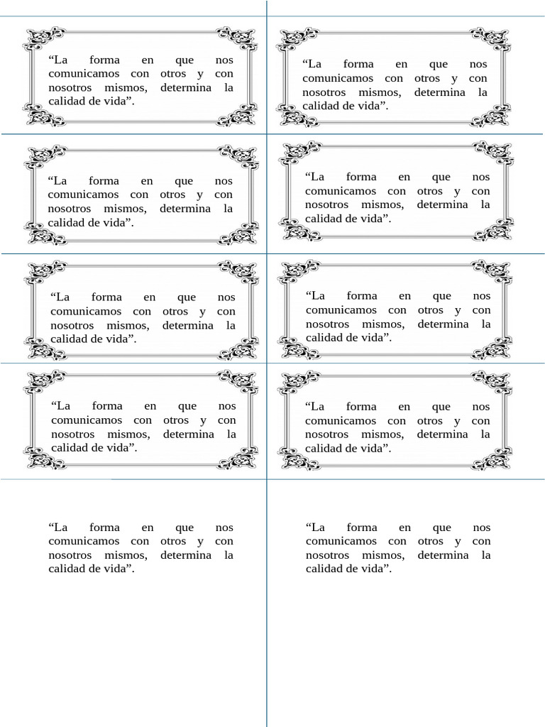 frase sesion 1 | PDF