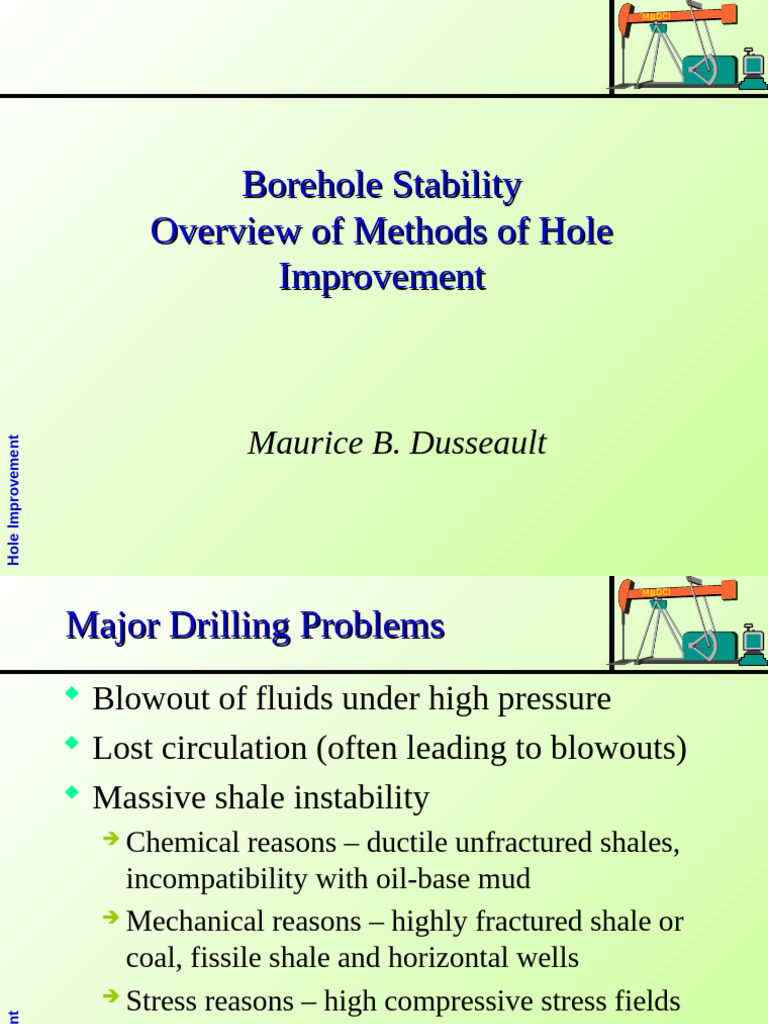 Borehole Stability | PDF