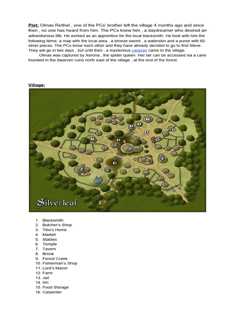 Silverleaf Adventure | PDF