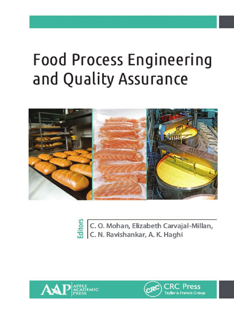 Food Process Engineering and Quality Assurence | PDF
