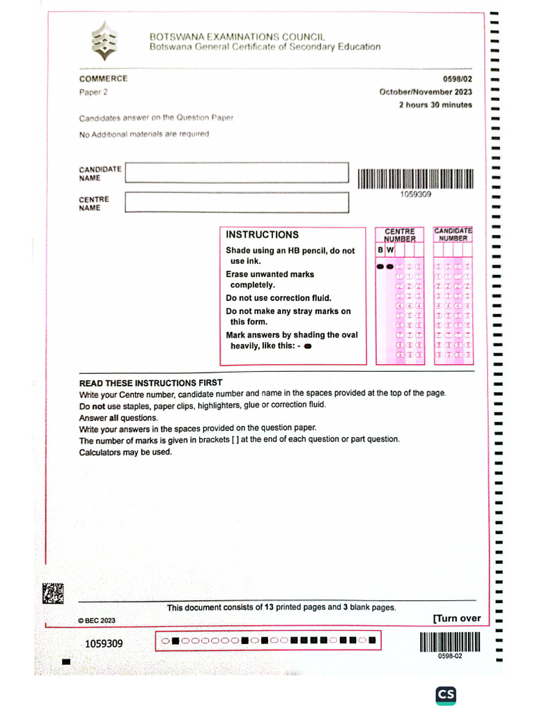 Commerce Paper 2-2023 | PDF