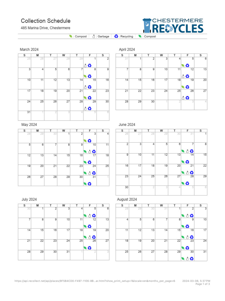 Printable Calendar | PDF