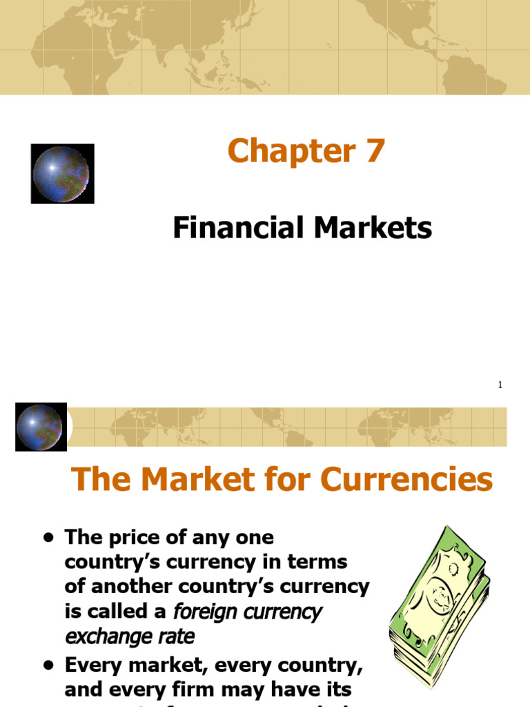 ch07 - Financial Markets | PDF