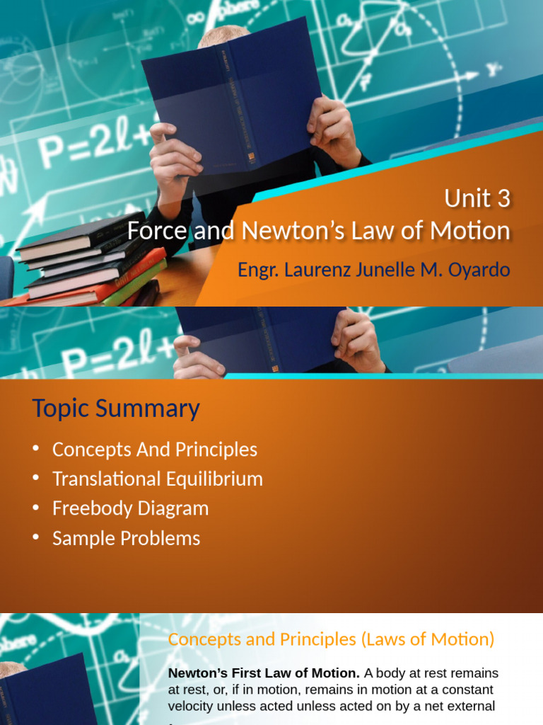 Physics Unit 3 Lecture | PDF Physics Unit 3 Lecture | PDF