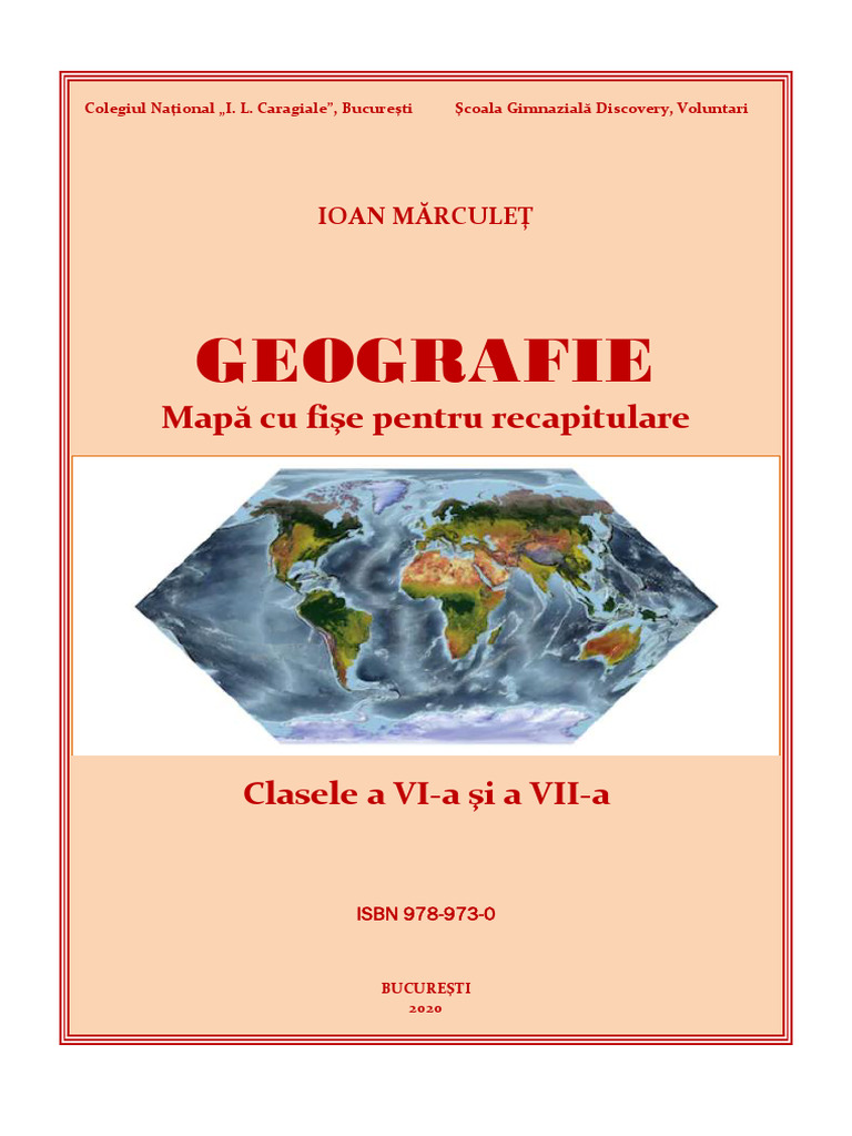 Geografie - Mapa - Cu - Fise - Pentru - Recapitula Europa, Asia Si ...