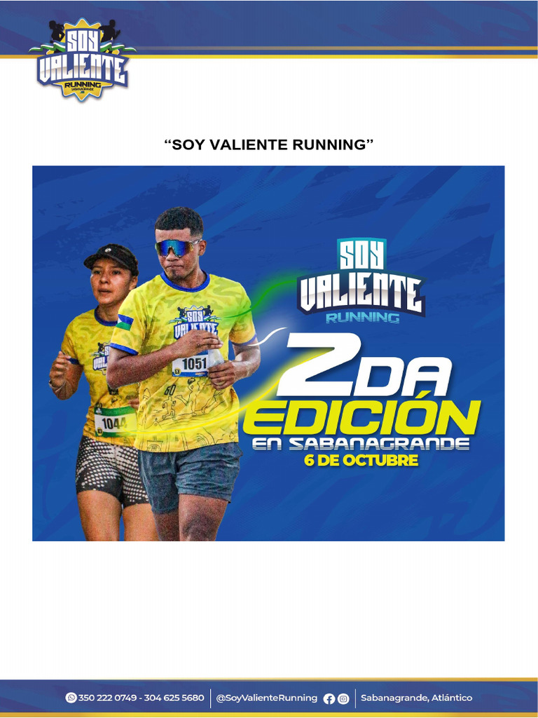 Plan de Contigencia Soy Valiente 2024 | PDF