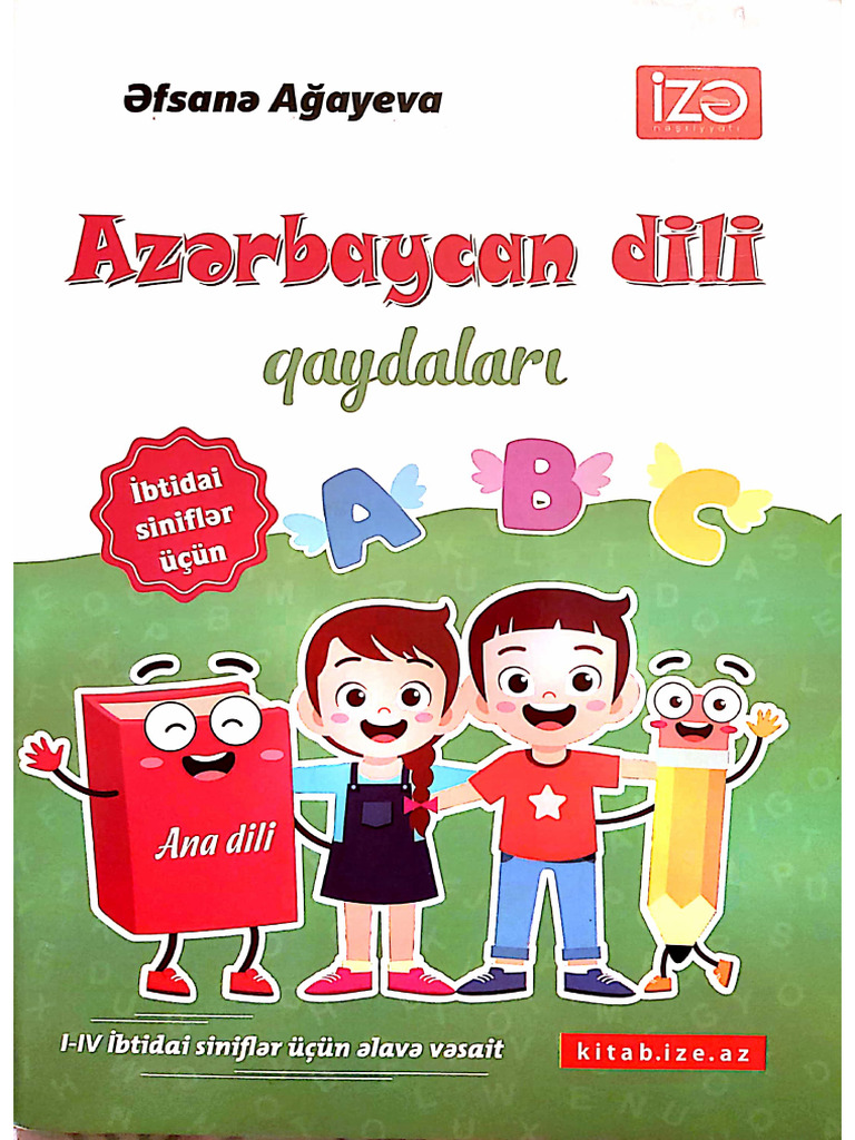 İZƏ I-IV Az - Dili Qaydalar-1 | PDF