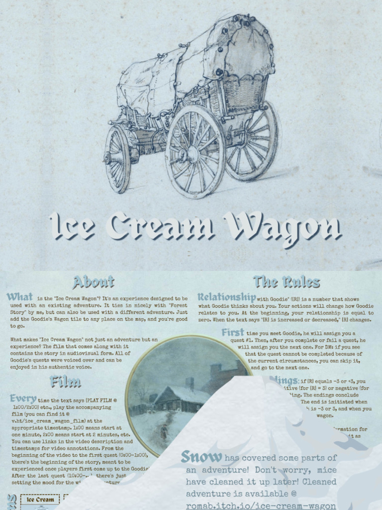 Ice Cream Wagon Free Demo | PDF
