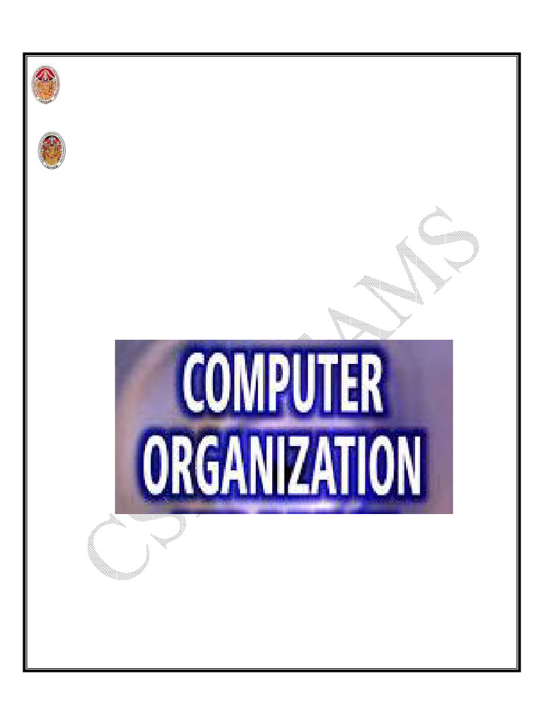 Computer Organization Question Bank | PDF | Input/Output | Teaching ...