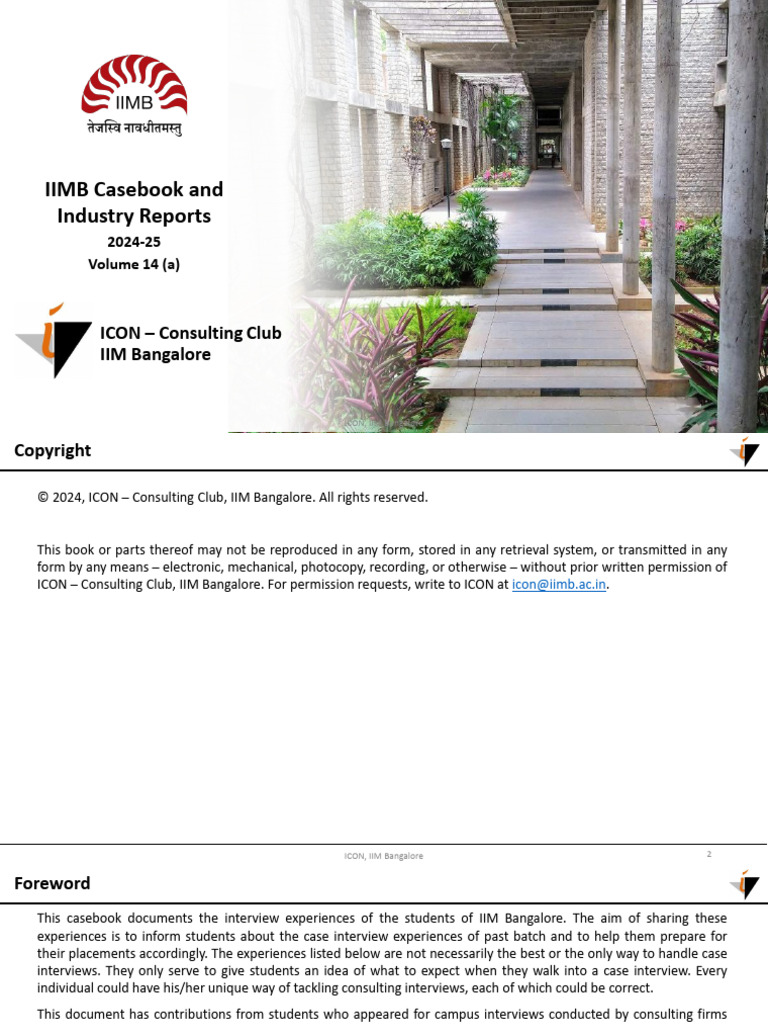 Case Study Iim B | PDF