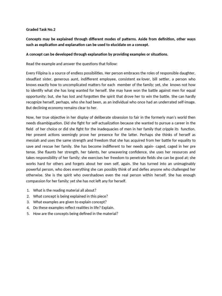 Graded Task No. 2 Concept Paper | PDF