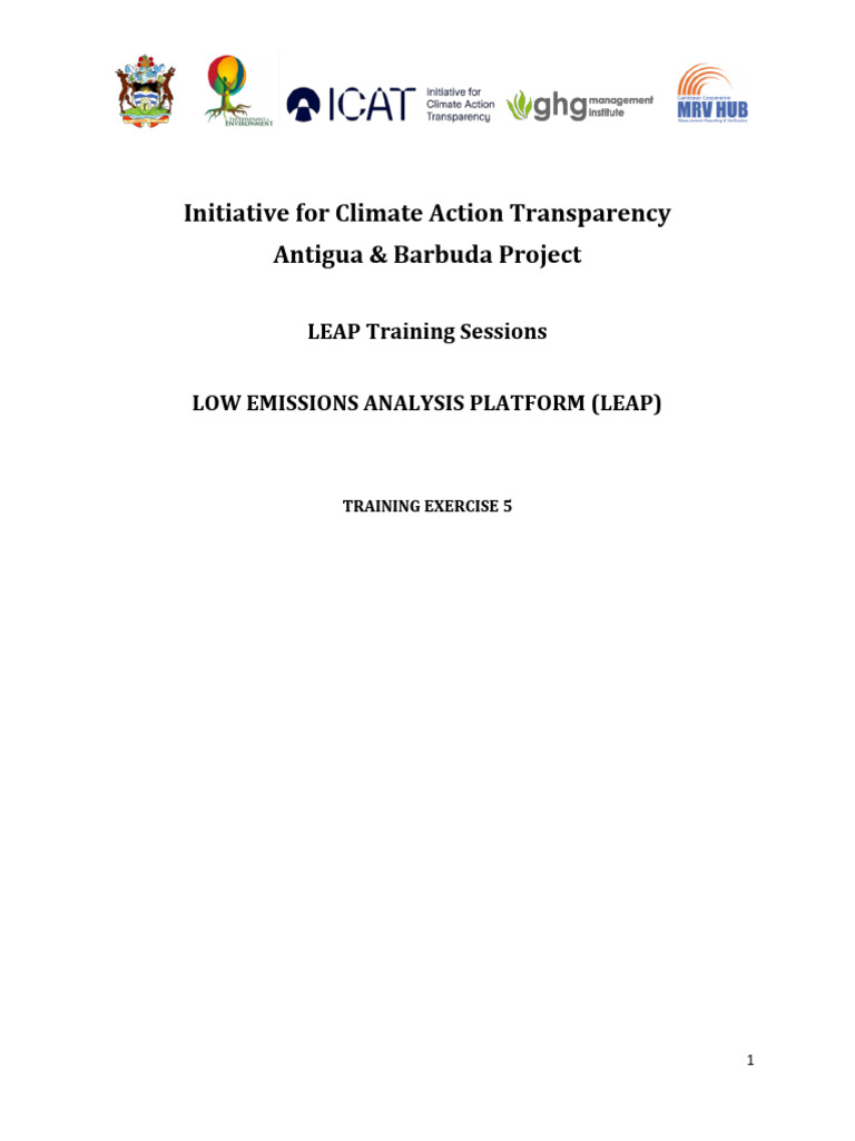 LEAP Training DAY 3 - Exercise 1 | PDF