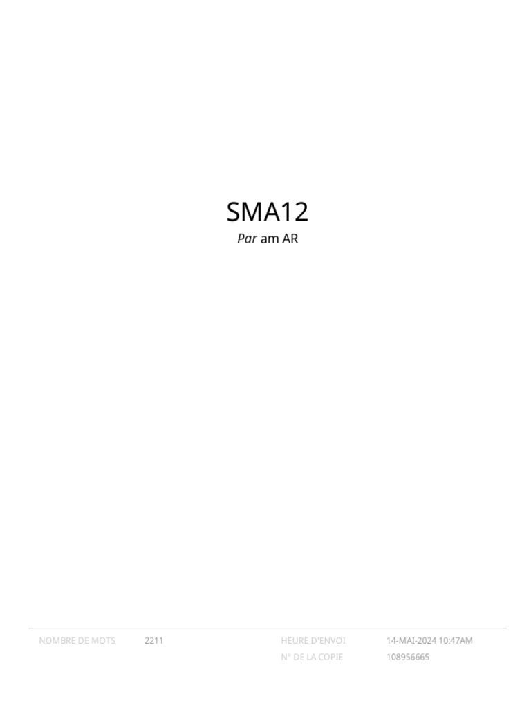 Sma12 2 | PDF