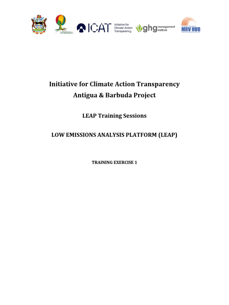 LEAP training - Day 1 Exercise 1 | PDF