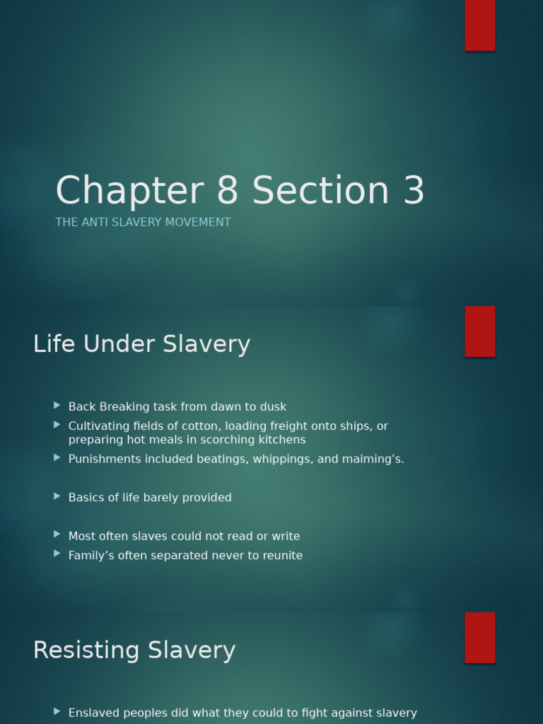 Chapter 8 Section 3 | PDF