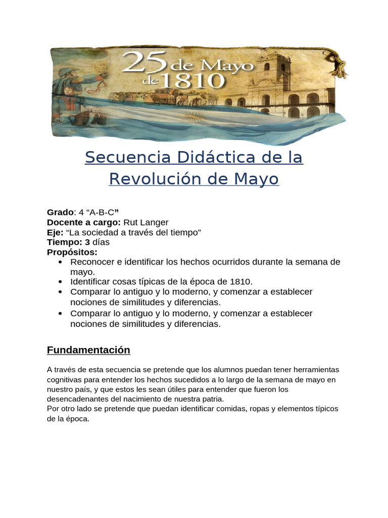 4 Revolución de Mayo | PDF