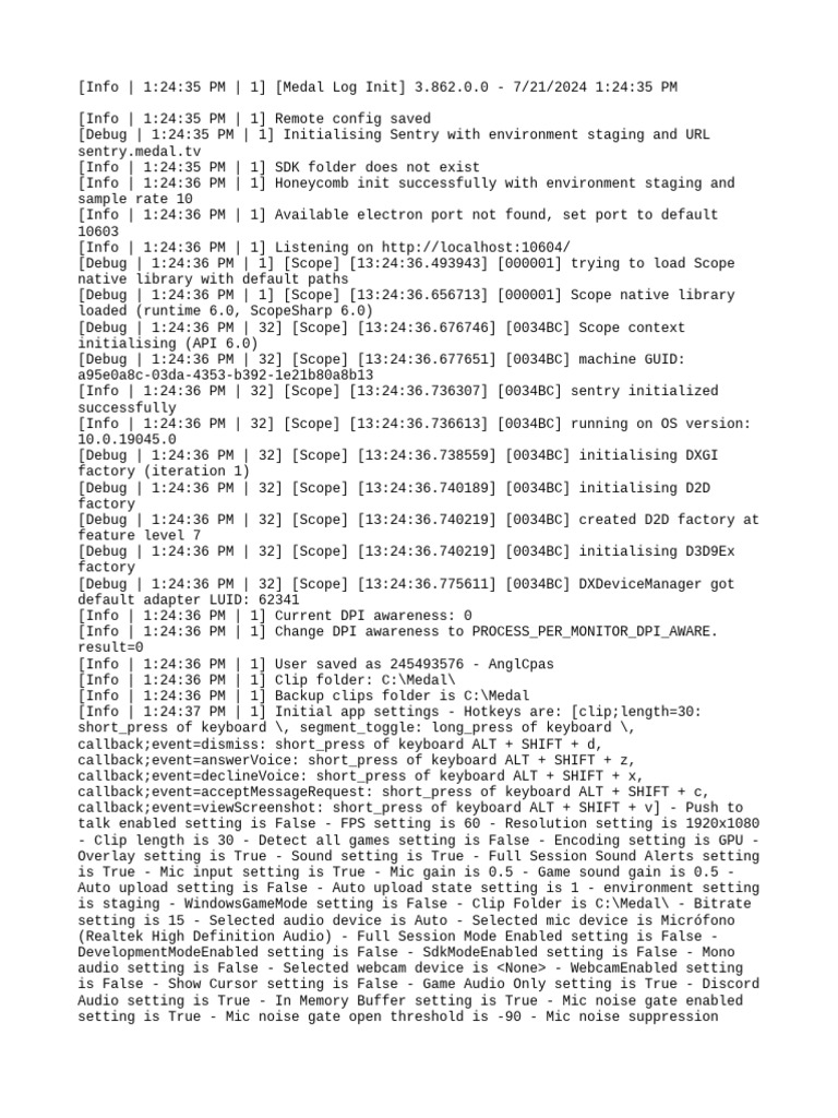 Medal Log 20240721 | PDF | Computer Engineering | Computer Hardware