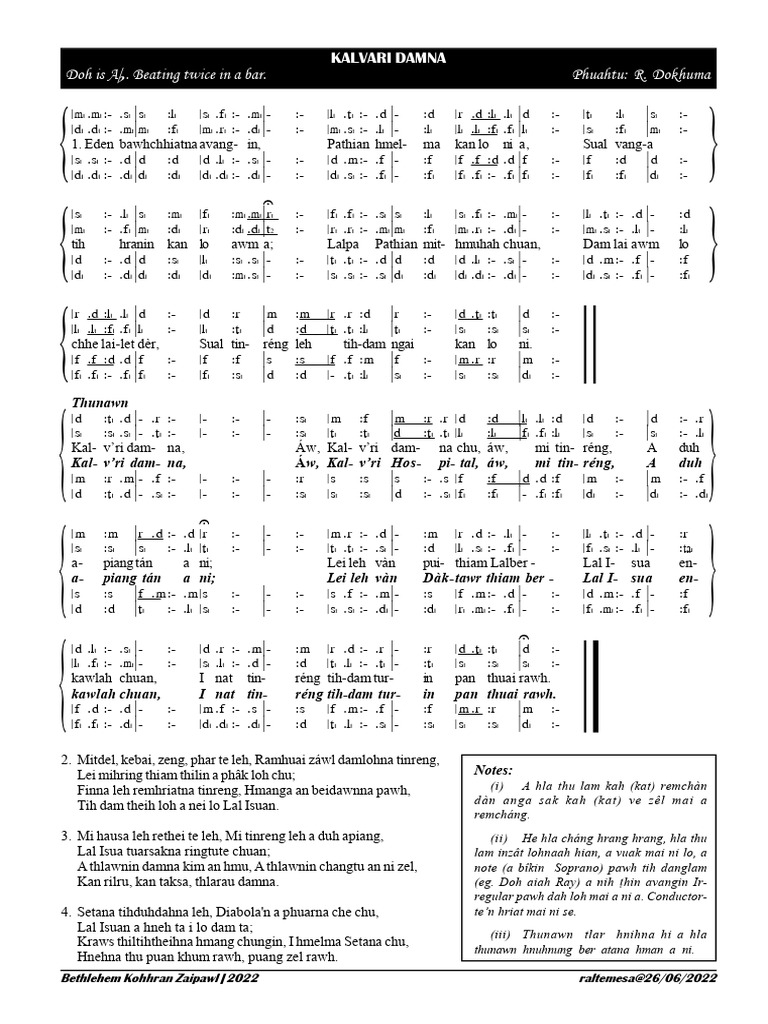 Kalvari Damna (V2) | PDF